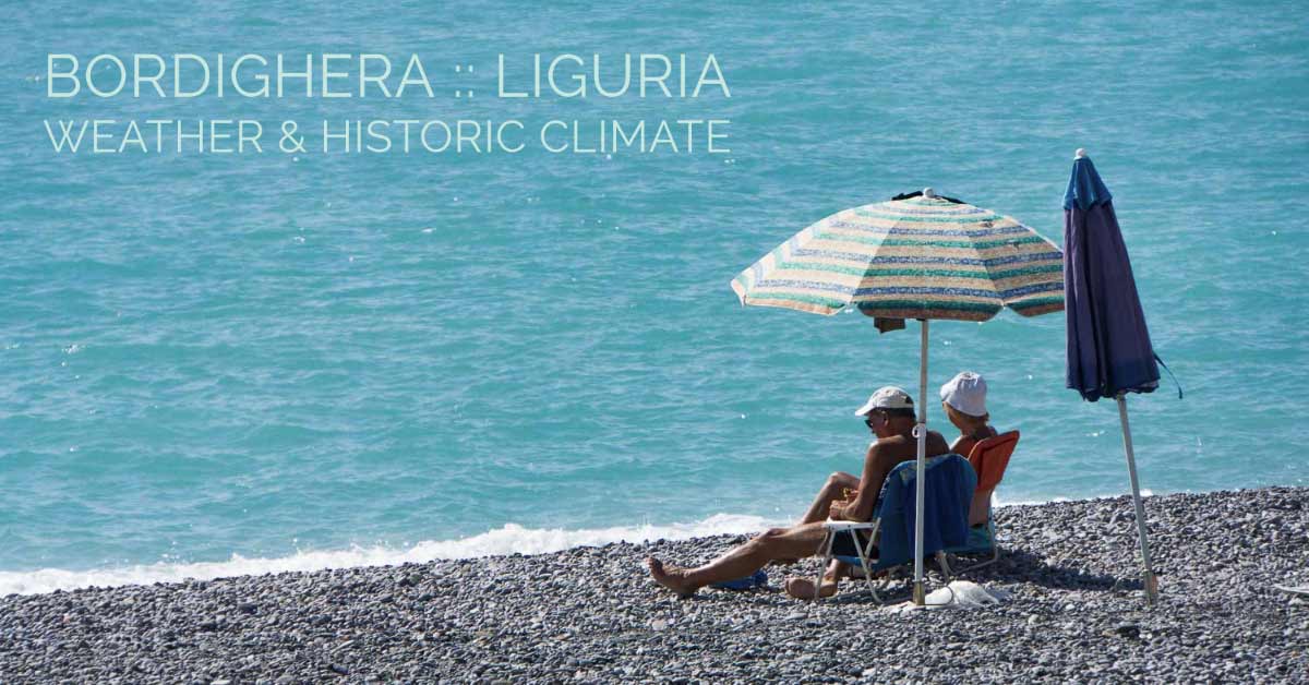 Bordighera Weather and Climate for Tourists | Wandering Liguria